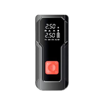 China Smart 6000mAh Car Jump Starter with 150 PSI Tire Inflator and LED Flashlight Portable Power Bank for sale