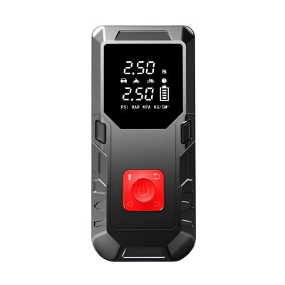 China 6000mAh Battery Car Jump Starter with 150PSI Tire Inflator and LED Flashlight for Emergency Power Supply for sale