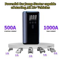 China Portable Car Jump Starter with Air Compressor Multi-Function Emergency Power LED Light for Dead Battery for sale