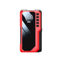 China 6400mAh 12V Portable Jump Starter with 150 PSI Air Compressor and Battery Booster for Cars Trucks SUVs for sale