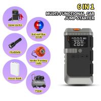 China Portable 8000mAh Jump Starter with 150 PSI Tire Inflator and 12V Vehicle Support for Emergency Power for sale