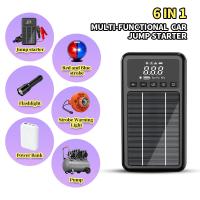 China Multi-Function Car Jump Starter with Air Compressor, 1000A Peak, 140PSI Air Pump, 12000mAh Portable Power Bank, LED Flashlight, SOS Light for 12V Vehicles for sale