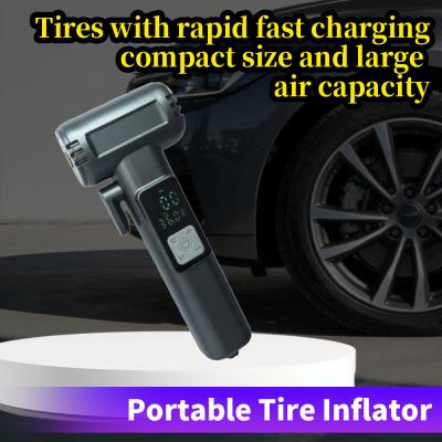 China Portable Tire Inflator 150PSI 20L/Min Digital Air Compressor with LED Display for Car Motorcycle Bike Balls for sale