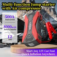 China 500A Peak 4-in-1 Multi Functional Jump Starter with 6000mAh Battery for Gasoline and Diesel Vehicles for sale