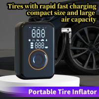China Advanced Digital Tire Inflator Dual-Power Cordless Air Pump with Intelligent Pressure Monitoring for sale