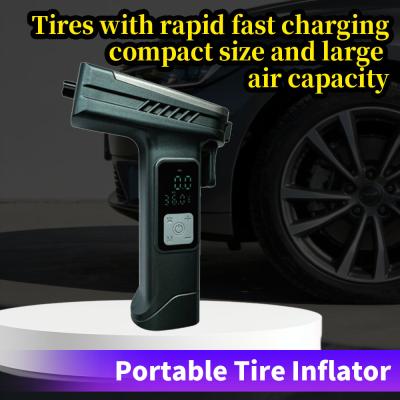 China High-Performance Digital Tire Inflator with 150 PSI Pressure and 20 L/min Fast Air Delivery in Reinforced ABS+PC Shell for sale