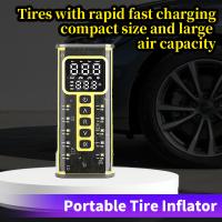 China Smart Digital Portable Tire Inflator with 150 PSI Precision Pressure 20 L/min High-Speed Air Delivery and 18650 Lithium Battery for sale
