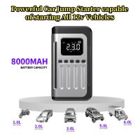 China 8000mAh Portable Car Emergency Jump Starter with Battery Power Supply and Charging Function for sale