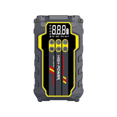 China Multifunction 12V Car Battery Jump Starter and Air Compressor Power Bank 8000mAh for sale
