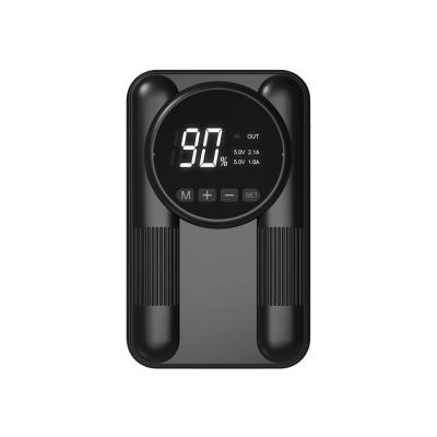 China Portable 2-in-1 Car Battery Jump Starter with 8000mAh Power Bank and Integrated Tire Inflator for sale