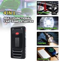 China 10000mAh 12V Portable Jump Starter with 600A Peak Current for Emergency Vehicle Charging and USB Power Bank for sale