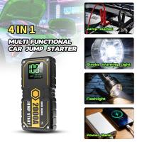 China Intelligent 16000mAh Multi Functional Jump Starter with 600A Peak Current and 12V Output for Gasoline and Diesel Engines for sale