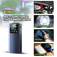 China 600A Peak Current Car Jump Starter with LED Emergency Light and 8000mAh Battery Capacity for sale