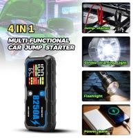China 8000mAh 12V Car Battery Jump Starter with Air Inflator and Portable Power Bank for sale