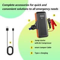 China Ultra 800A Super Capacitor Jump Starter with 100,000 Charge Cycles and Ultra-Low Temperature Performance for 12V Vehicles for sale
