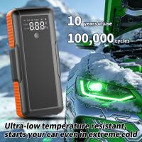 China Ultra 800A Super Capacitor Jump Starter with 100,000 Charge Cycles and Ultra-Low Temperature Performance for 12V Vehicles for sale