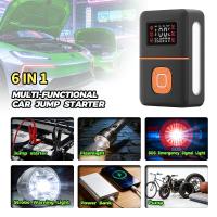 China 2400A Output Multi Functional Jump Starter with Tire Inflator and Built-In Emergency Lamp for sale