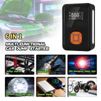 China 6-In-1 Multi-Function 2400A Peak Current Vehicle Jump Starter With 150 PSI Smart Inflator for sale