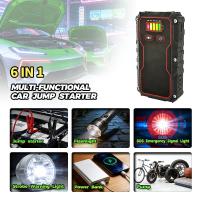 China 12V Portable Car Jump Starter with 150 PSI Air Compressor and 8000mAh / 10000mAh Emergency Power Bank for sale