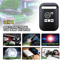 China 8000mAh Portable Power Bank with 150PSI Air Compressor and 1000A Peak Current Emergency Jump Starter for sale