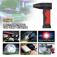 China 12000mAh Multi Functional Jump Starter with Built-In Air Compressor and Flame-Retardant ABS + PC Housing for sale