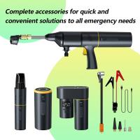 China 10000mAh Battery 1500A Peak Output 3-in-1 Multi Functional Jump Starter and Car Emergency Starter Kit for sale