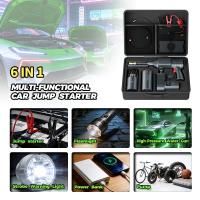 China 10000mAh Battery 1500A Peak Output 3-in-1 Multi Functional Jump Starter and Car Emergency Starter Kit for sale