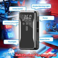China High-Power 1000A 12V Jump Starter with Smart 150PSI Tire Inflator and LCD Display for sale