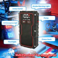 China Compact 12V Car Jump Starter with 10000mAh Battery and Fast USB Charging for Emergency Vehicle Power for sale