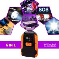 China 3000A Peak Current 12V Car Jump Starter with 150PSI Air Compressor and Digital Display for sale