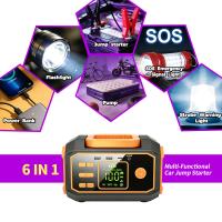 China High-Capacity 24000mAh Car Jump Starter with 150 PSI Tire Inflator and 600A Peak Current for sale