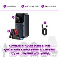 China CY52 12V Portable Car Jump Starter with 12000mAh Battery 500A Starting Current and 1000A Peak Power Bank for sale
