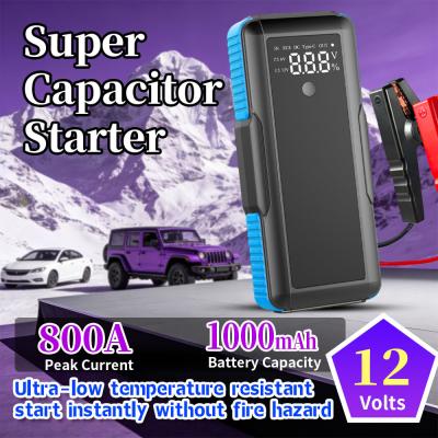 China Super Capacitor Jump Starter with 800A Peak Current and 1000A Starting Current for Reliable Vehicle Restart for sale
