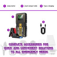 China 12V Portable Battery Booster with 600A Peak Current 8000mAh Capacity and QC3.0 Fast Charging for Cars for sale