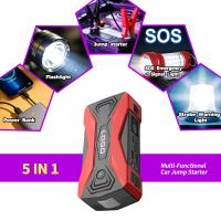 China Portable Jump Starter with 8000mAh Power Bank 500A Peak Current and Multi-Function Charging for Emergency Car Battery Boosting for sale