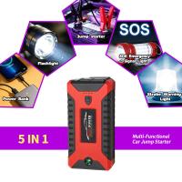 China Compact 600A Peak Jump Starter with 5400mAh Battery Booster and LED Light for 12V Vehicles for sale