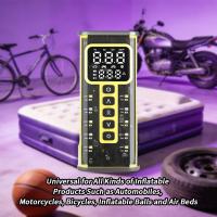China High-Pressure 150 PSI Portable Air Pump with 60W Motor and Rechargeable Battery for Fast Tire Inflation for sale