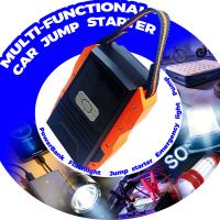 China Heavy-Duty Portable Jump Starter with 150 PSI Air Compressor 20000mAh Battery and LED Emergency Lighting for sale