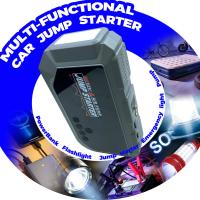 China 12V Multi Functional Jump Starter with 150 PSI Inflator Rechargeable Battery Pack and Digital Display for sale