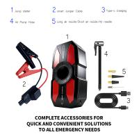 China Smart Car Battery Booster with Built-In Air Pump for sale