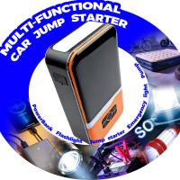 China Compact 600A Peak Current Jump Starter with 150 PSI Air Compressor and 30000mAh Portable Power Bank for sale