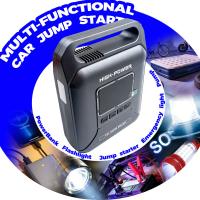 China 12V Multi Functional Jump Starter with 1000A Peak Current 150PSI Tire Inflator and 8000mAh Power Bank for sale