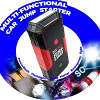 China 600A Peak Power Car Jump Starter with Wireless Charging & High-Capacity Portable Power Bank for sale