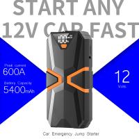 China 600A Peak Current Car Jump Starter with 6000mAh-16000mAh Battery Capacity and High-rate Polymer Lithium Battery for sale