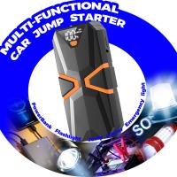 China 600A Peak Current Car Jump Starter with 6000mAh-16000mAh Battery Capacity and High-rate Polymer Lithium Battery for sale
