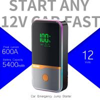 China Portable Car Jump Starter with 600A Peak Current 16000–30000mAh Battery Booster Power Bank and USB Output & LED Emergency Light for sale