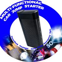 China 600A Peak Current Car Jump Starter with 6000-8000mAh Battery and LED Emergency Light for sale