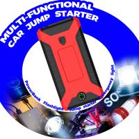 China Portable Car Jump Starter with 600A Peak Current 5400mAh Battery Booster and LED Flashlight Power Bank for sale