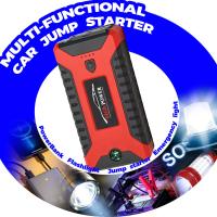 China Portable Car Jump Starter with 600A Peak Current 5400mAh Battery and LED Flashlight Emergency Power Bank for sale