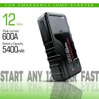 China Reliable 6400mAh Battery Capacity Jump Starter with 600A Peak Current and Multi-functional LED Flashlight for sale
